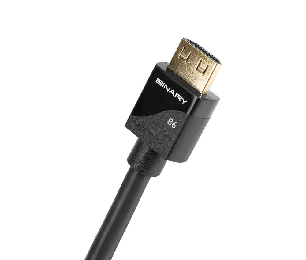 Binary B6 Series - 4K Ultra HD Premium Certified High Speed HDMI Cable with GripTek NCMS