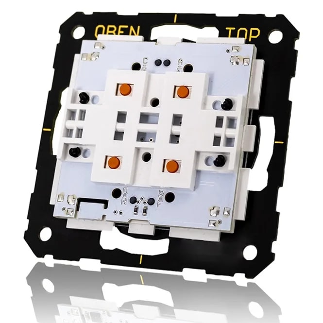 Lingg & Janke TA4F55-SAT-E, flush mount push button NCMS