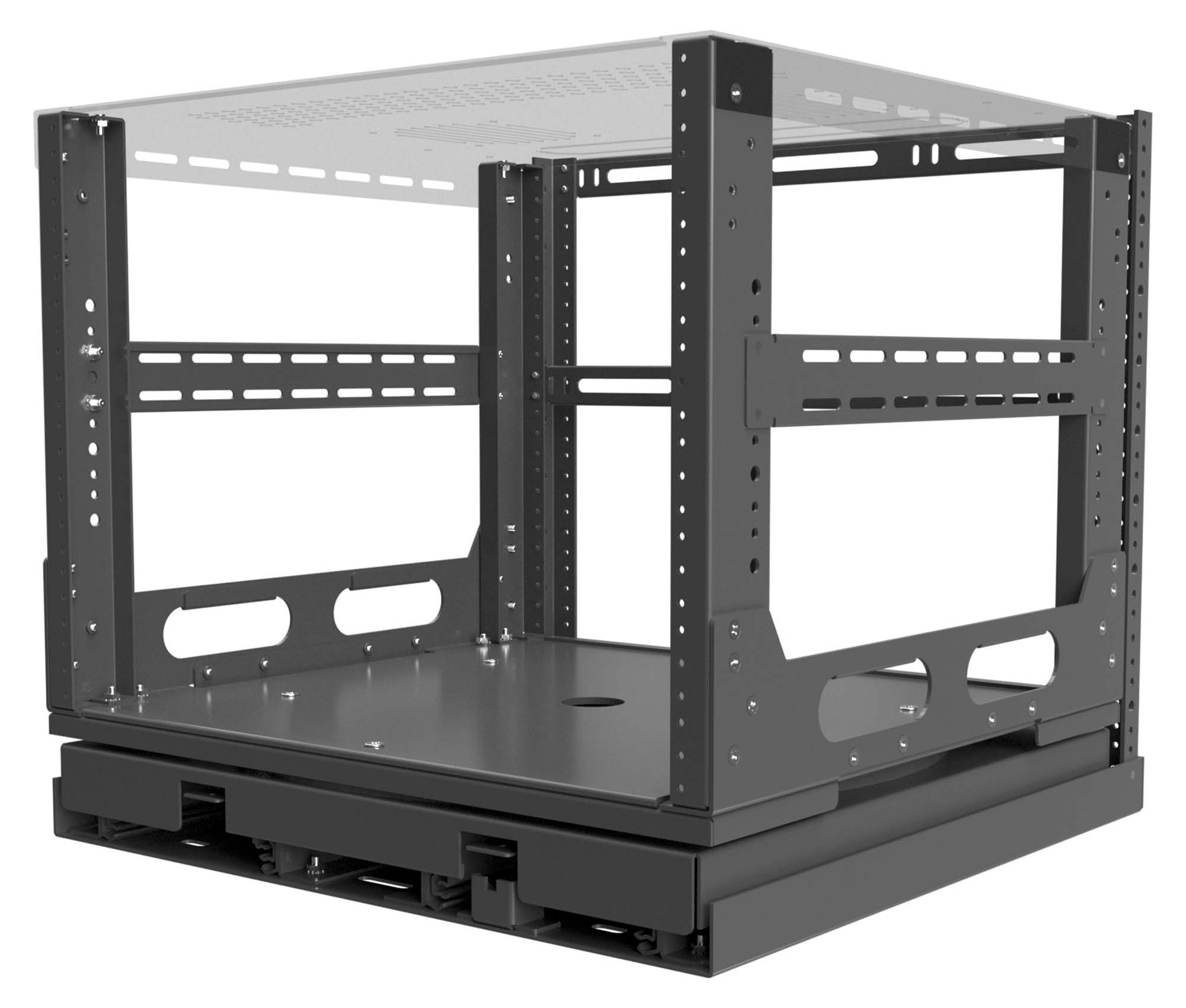 Strong SR-CAB-SLIDE-8U, In-Cabinet Slide Out Rack | 8U NCMS