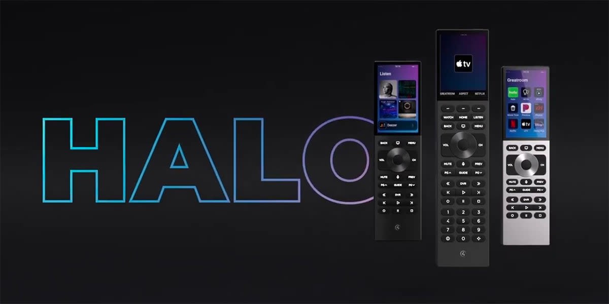 Ny Control4 HALO fjernkontroll NCMS