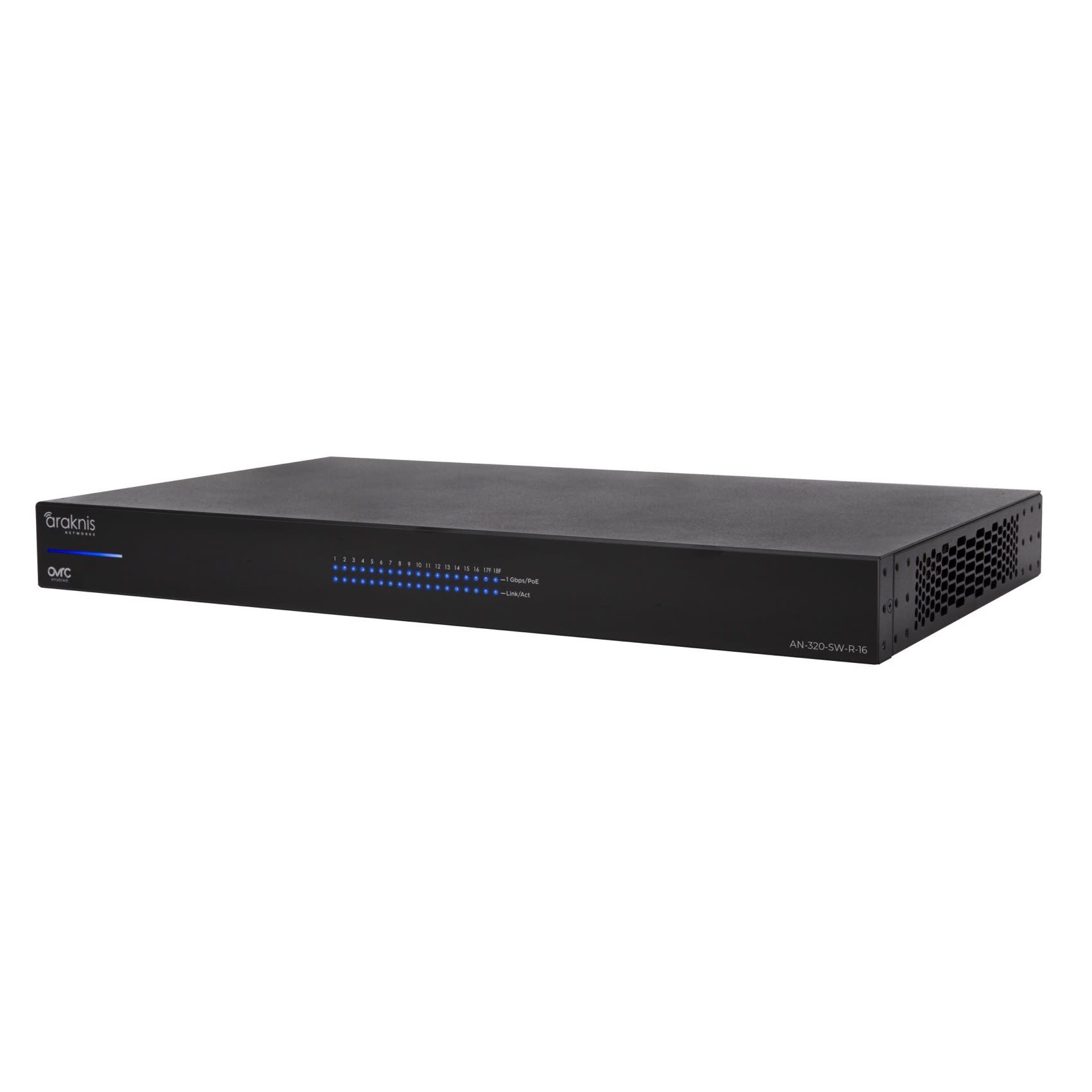 Araknis AN-320-SW-R-16, L2 Managed Gigabit Switch | 16 Plus 2 Rear ...