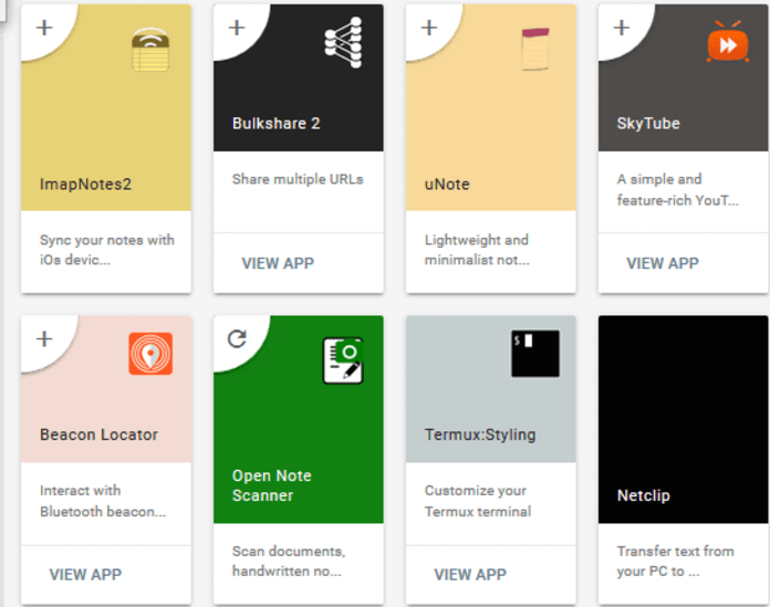 FossDroid: Collection of Open Source Android Apps