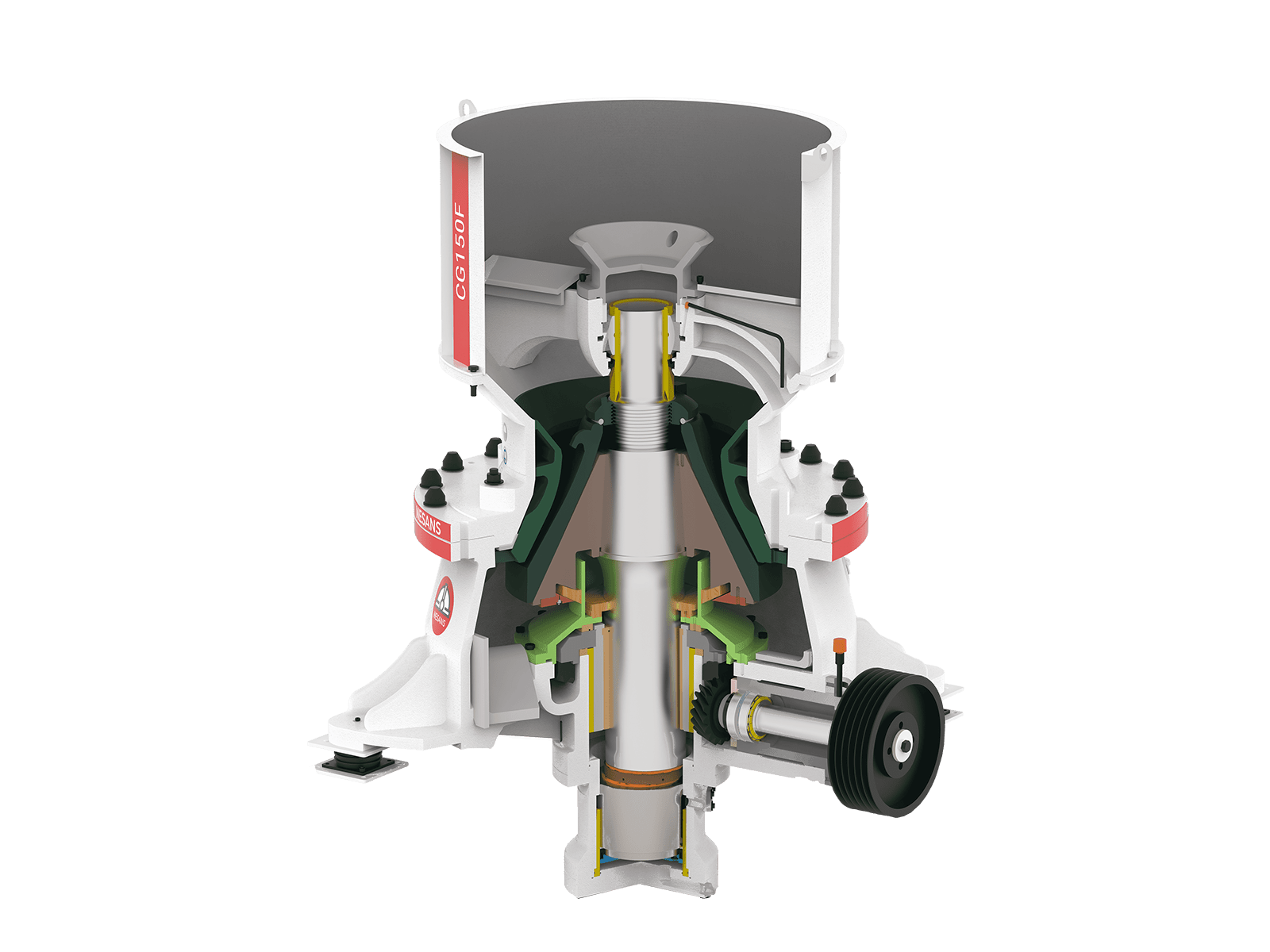 Cone Crusher - Nesans Mining and Automation Private Limited