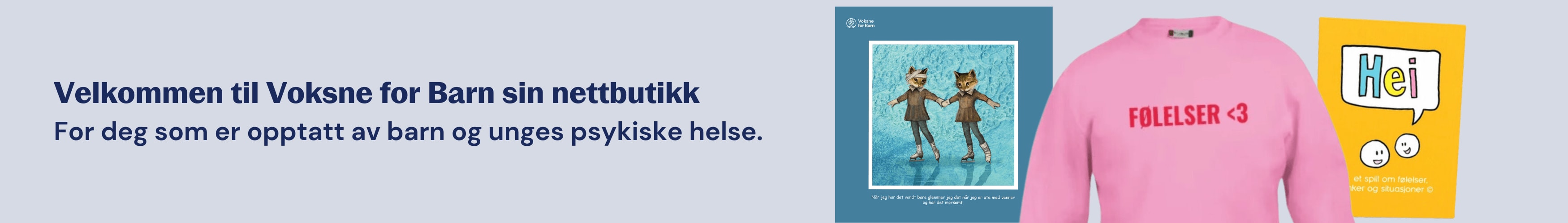 Voksne for Barn nettbutikk