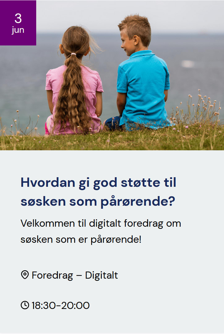 Hvordan gi god støtte til søsken som pårørende? Voksne for Barn nettbutikk