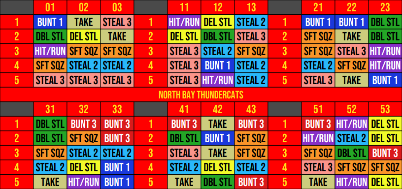 Custom Wristband Signs, Dugout Cards, Lineup Cards and More by New ...