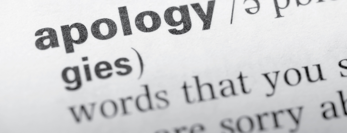 The Art of Apology
