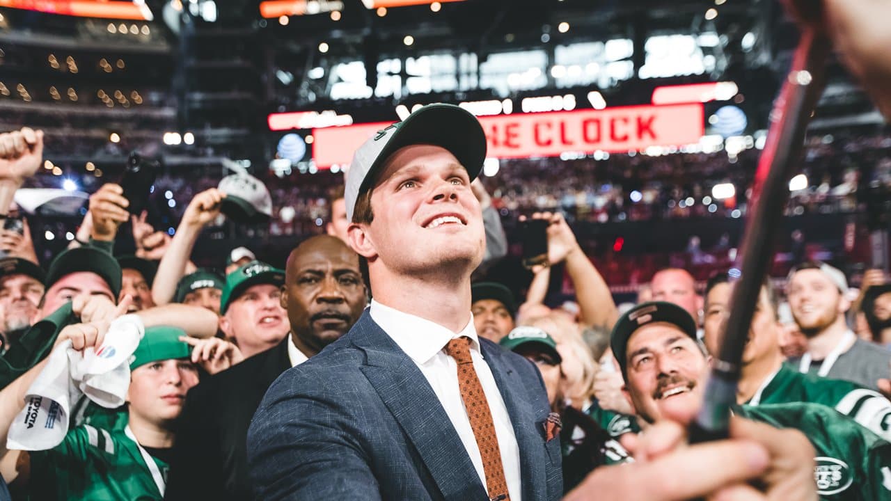 Through the Lens: Sam Darnold on Draft Night