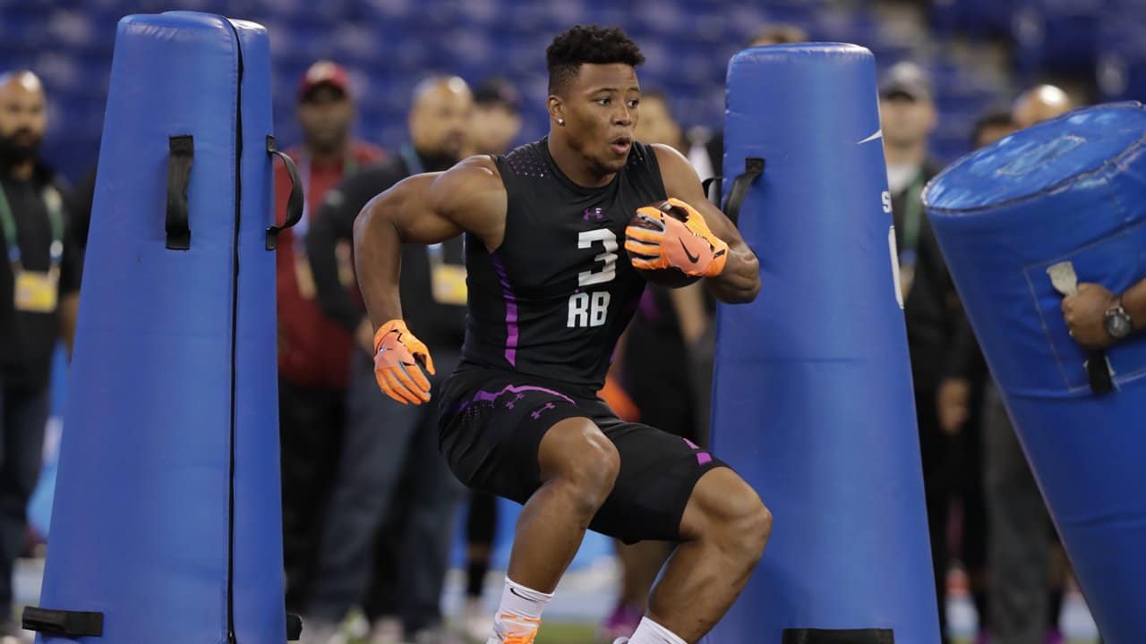 2018 Combine Workout in Photos - Running Backs