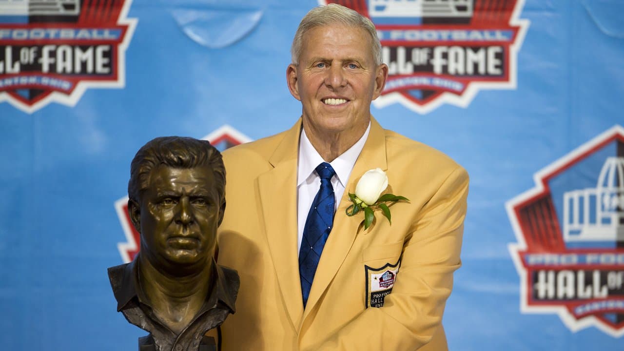 Bill Parcells Hall of Fame Enshrinement Ceremony
