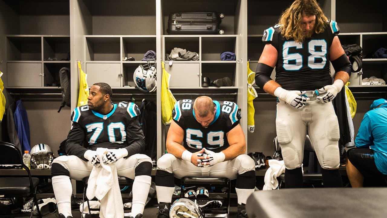 Inside the locker room: Panthers at Buccaneers