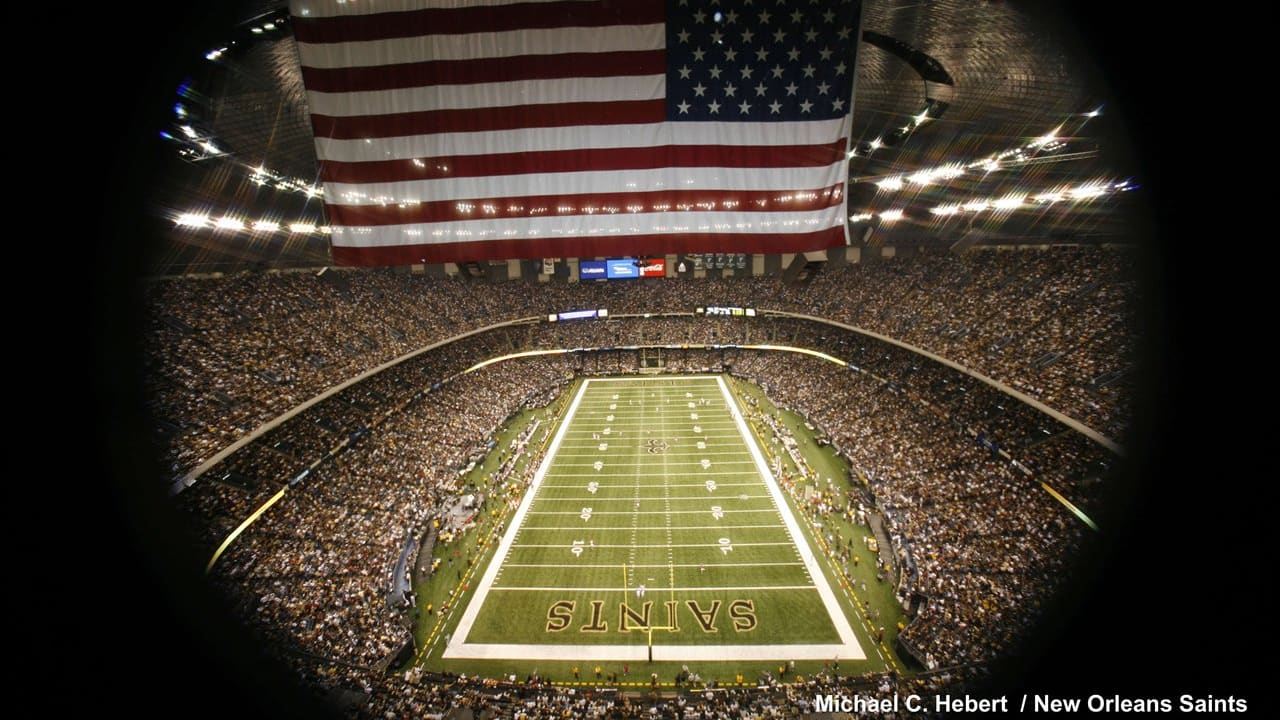 New Orleans Saints return to Superdome