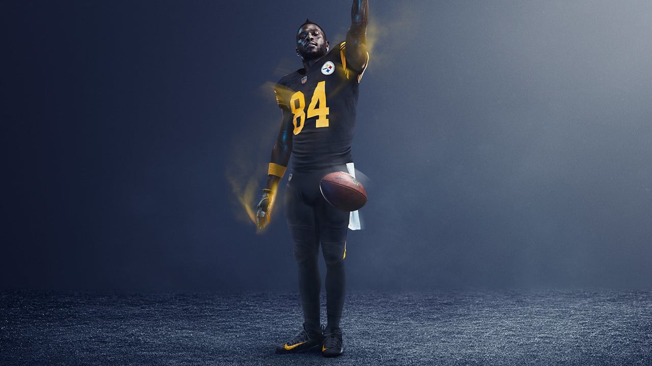 PHOTOS: Steelers' Color Rush 2016 uniform