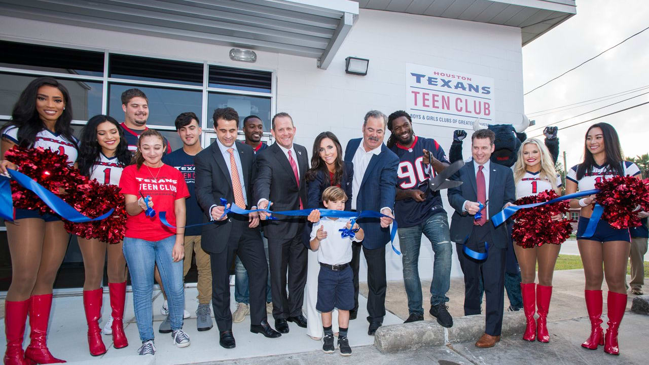 Houston Texans Teen Club grand opening