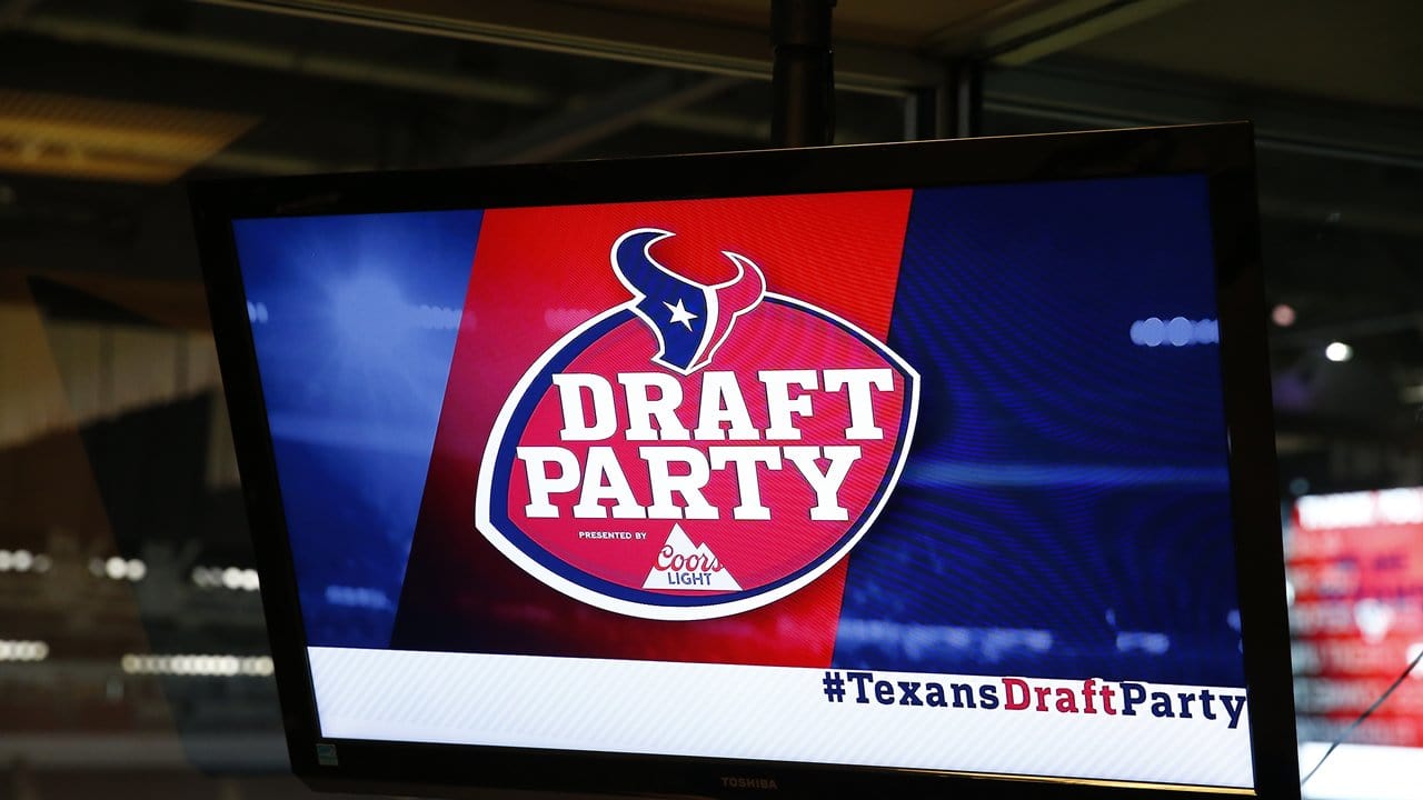 #TexansDraftParty presented by Coors Light