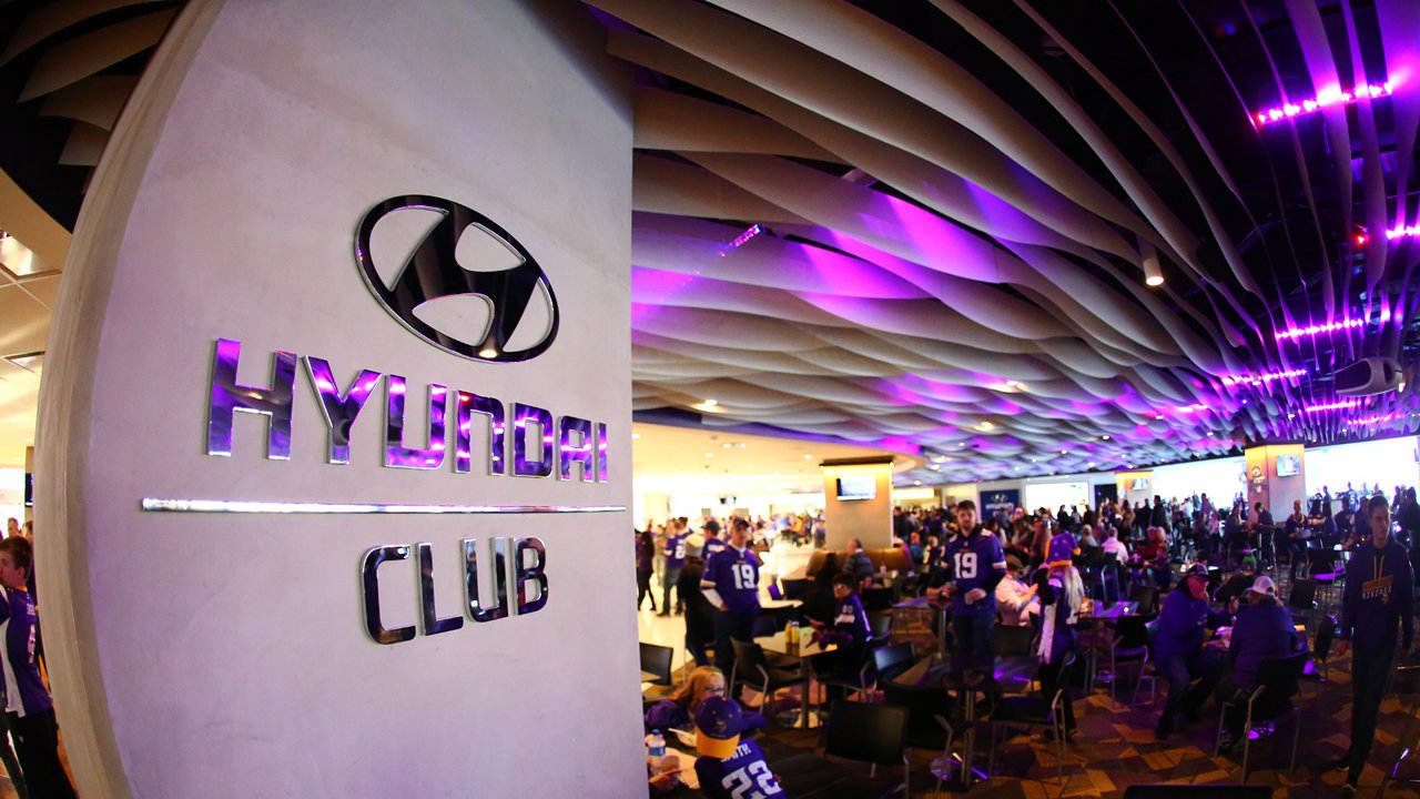 U.S. Bank Stadium Photos: Hyundai Club