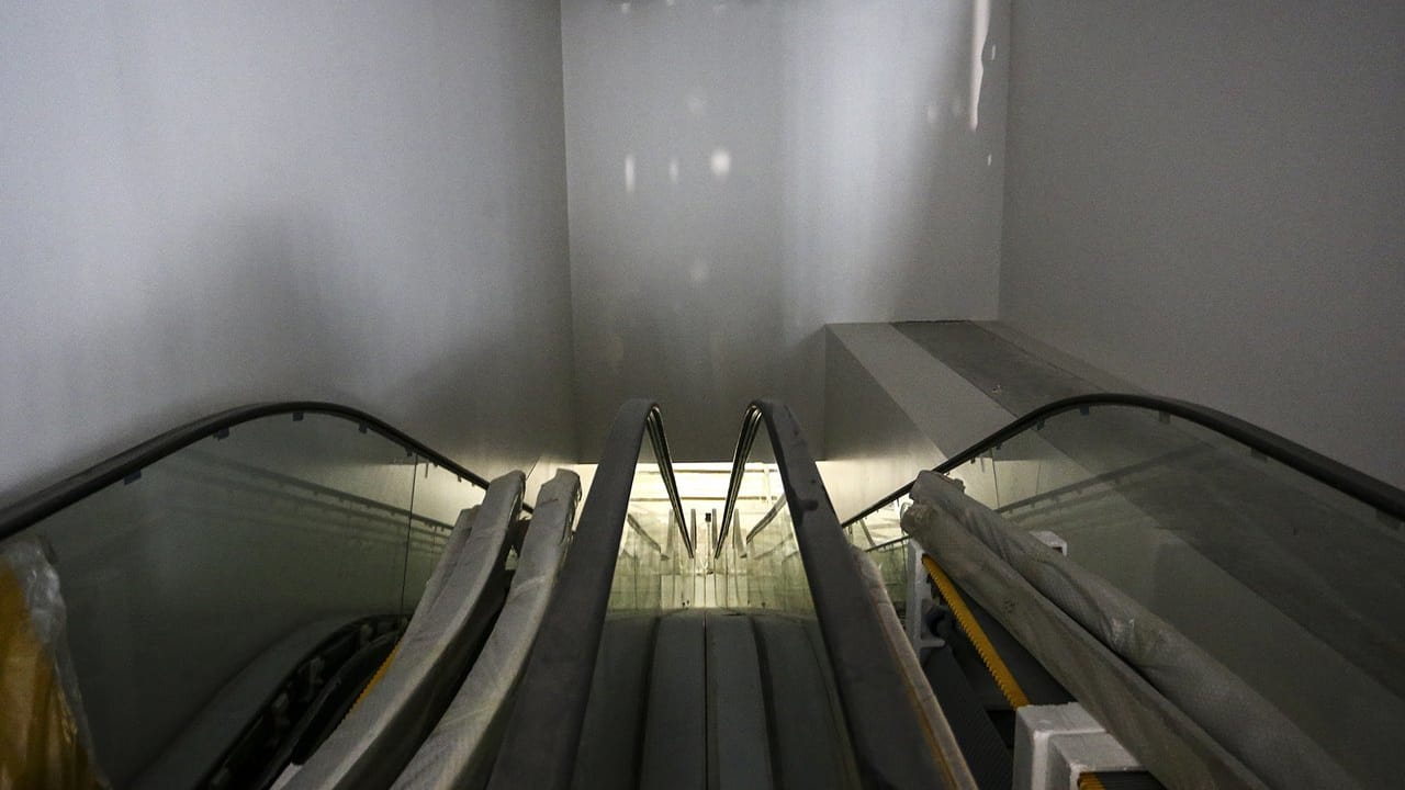 Photos: Escalators, Elevators Taking Shape at U.S. Bank Stadium