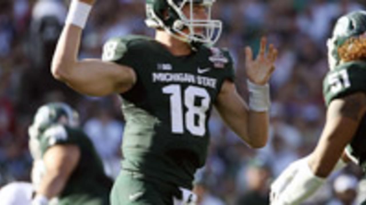 Connor Cook leads Michigan State Spartans to Rose Bowl win