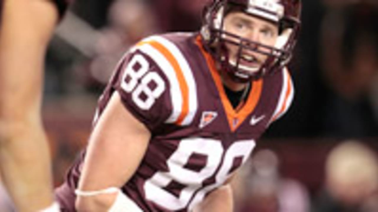 Virginia Tech starting tight end Ryan Malleck is out for season
