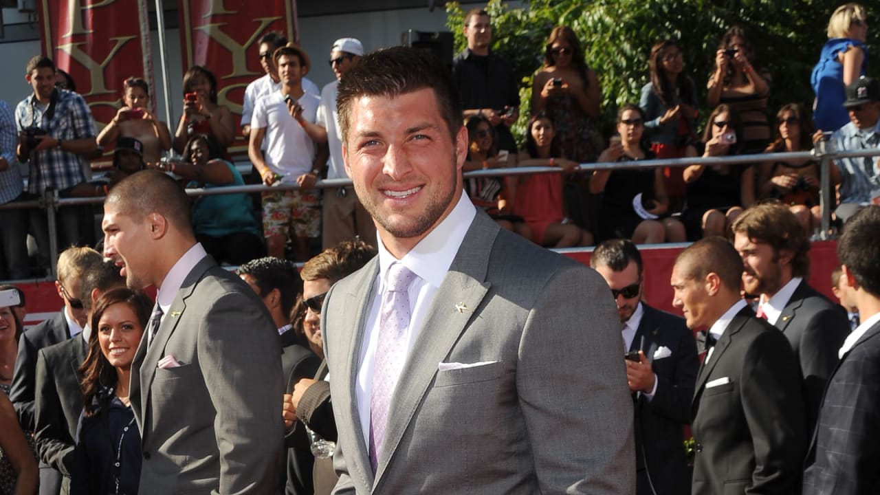 Tim Tebow's red carpet style