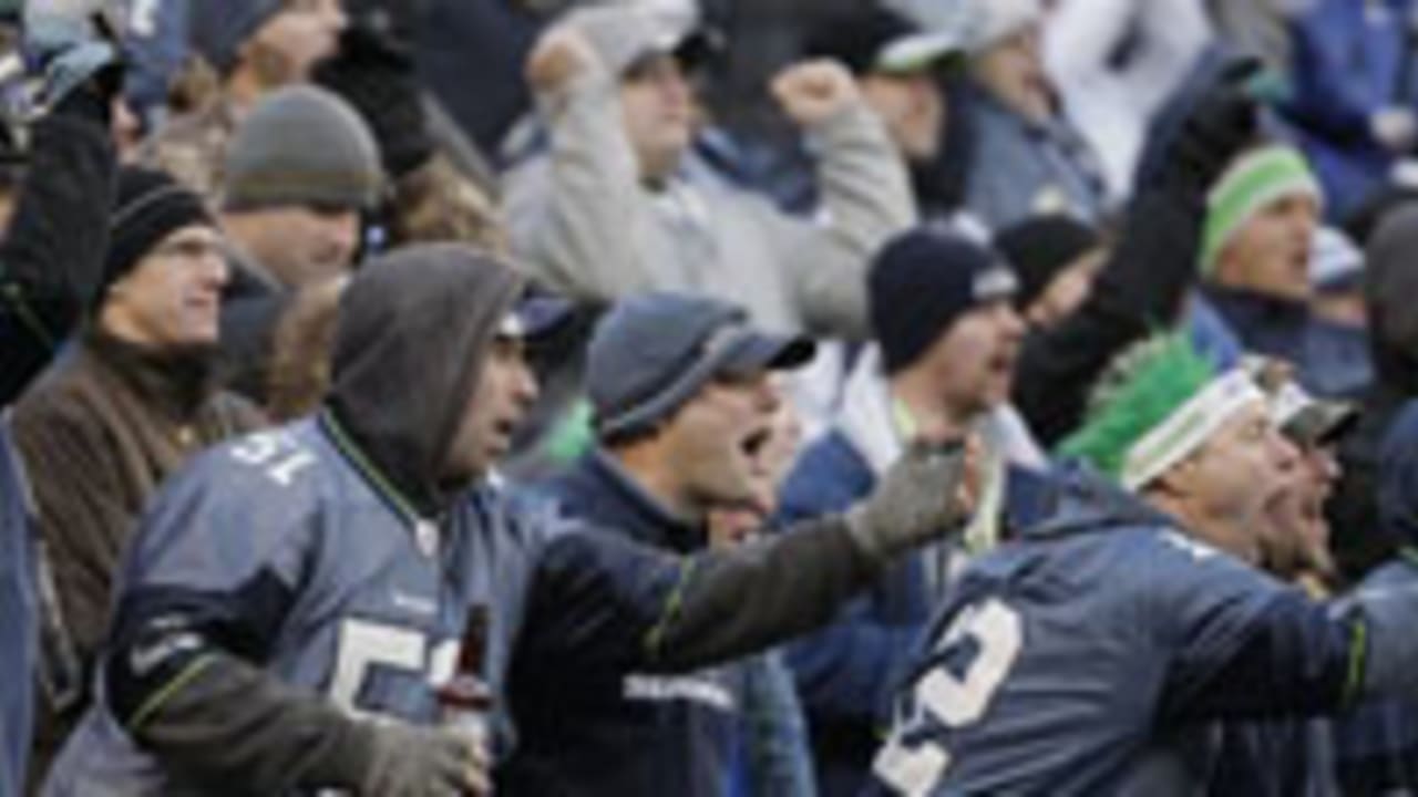Seattle Seahawks fans shouting for Guinness Record