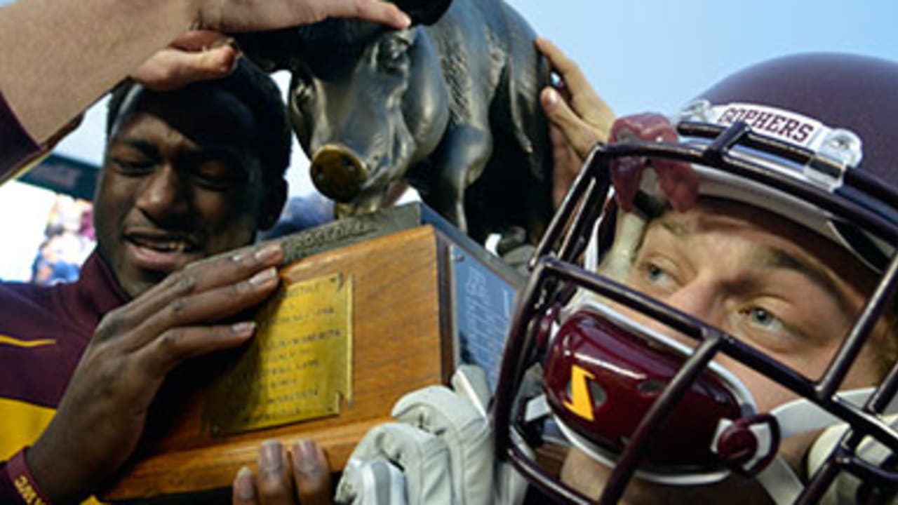 15 for '15: College football's best rivalry trophies