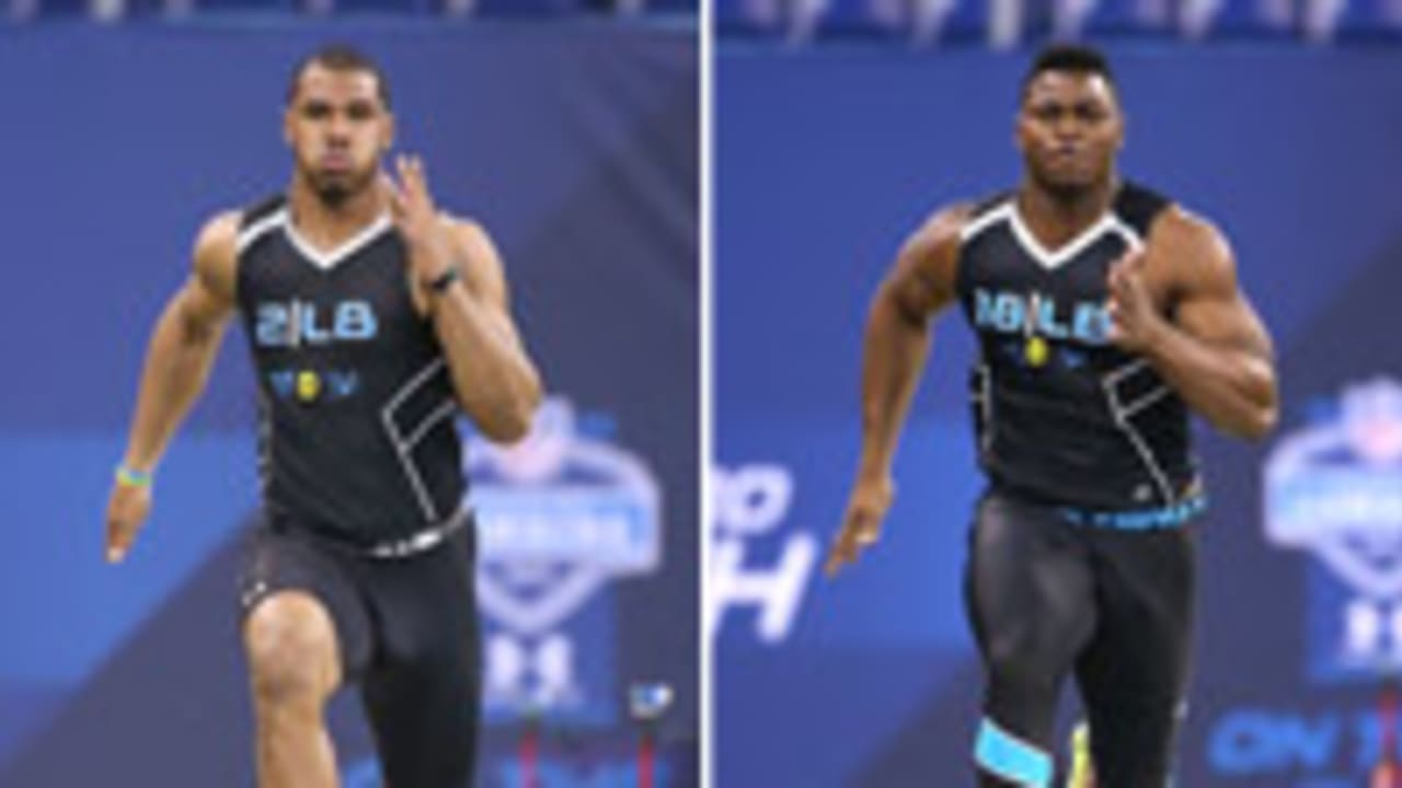 Khalil Mack edges Anthony Barr in 40-yard dash at NFL combine