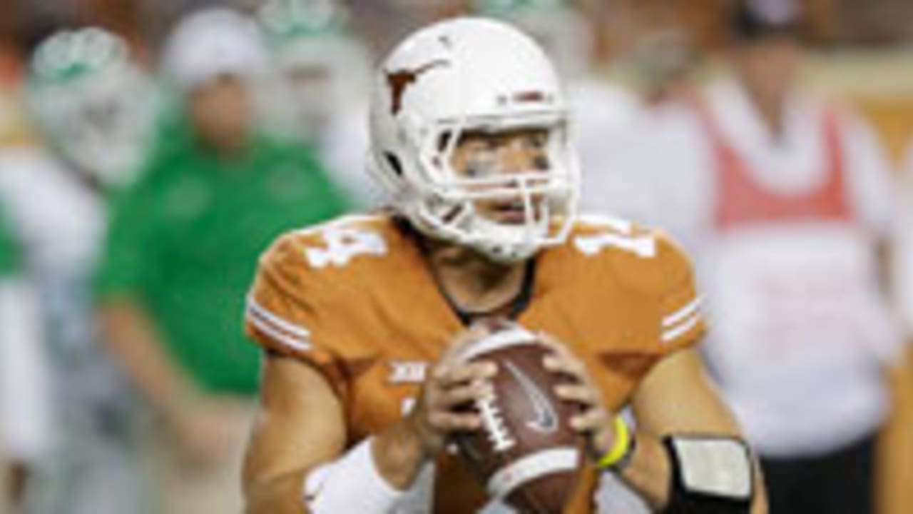 Texas starting quarterback David Ash out for BYU game
