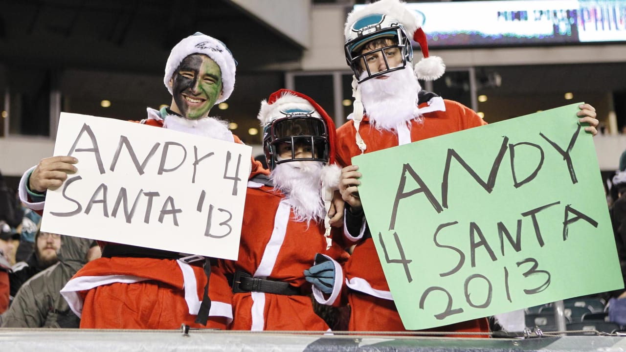 The NFL celebrates the holidays