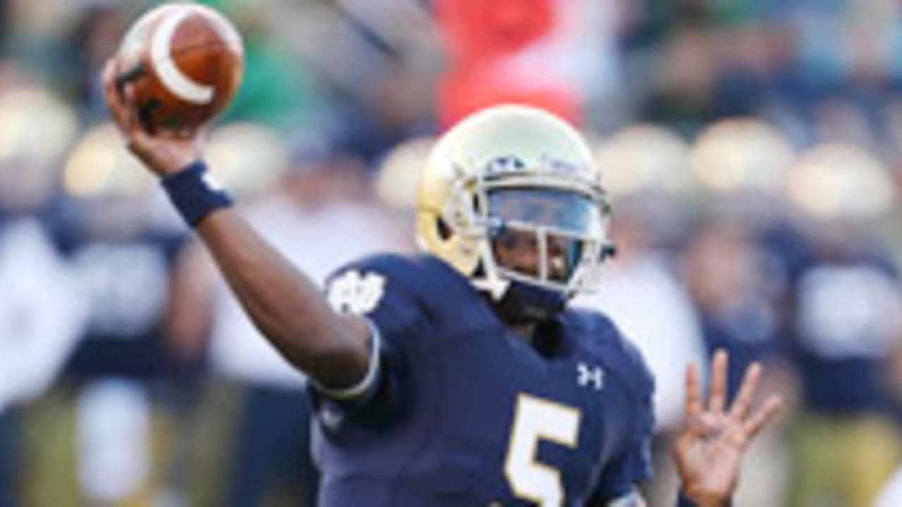 Everett Golson leading Irish offense to level not seen since 1943