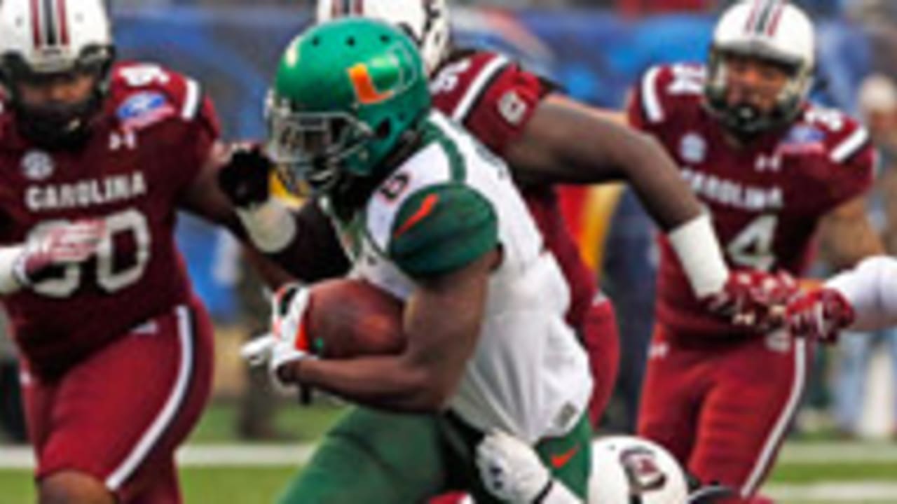 Miami RB Duke Johnson touts his own durability