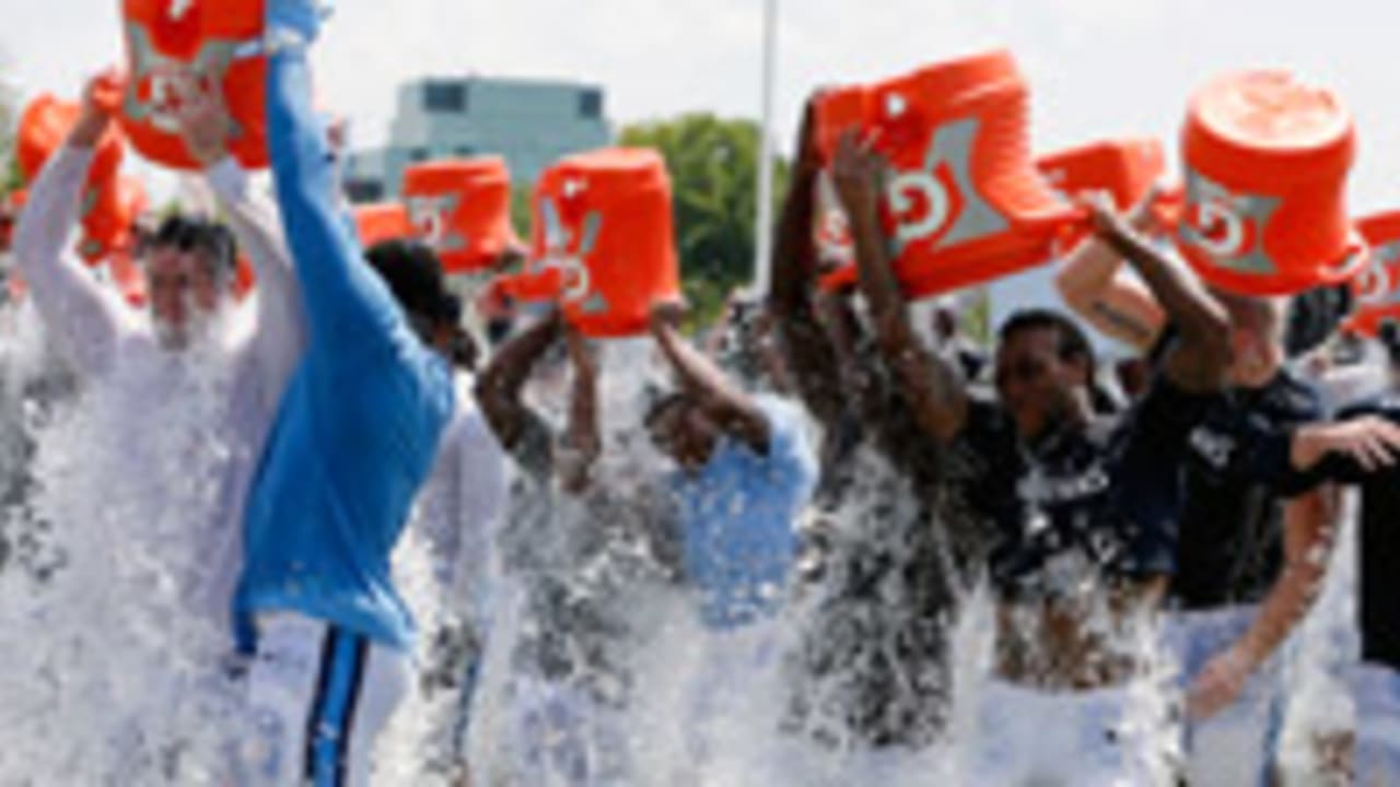 The NFL accepts the Ice Bucket Challenge
