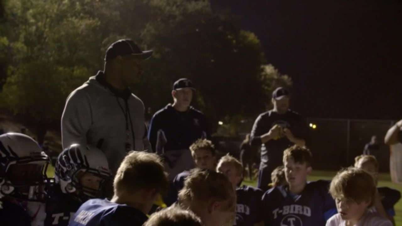 Passing It Forward: MJD coaches up son's football team