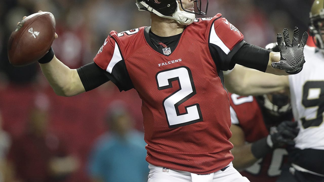 Next Gen Stats: Matt Ryan's 2016 passes