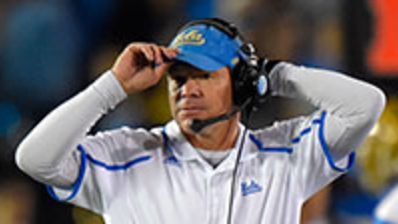 Jim Mora on NFL interest: 'I'm very happy at UCLA'