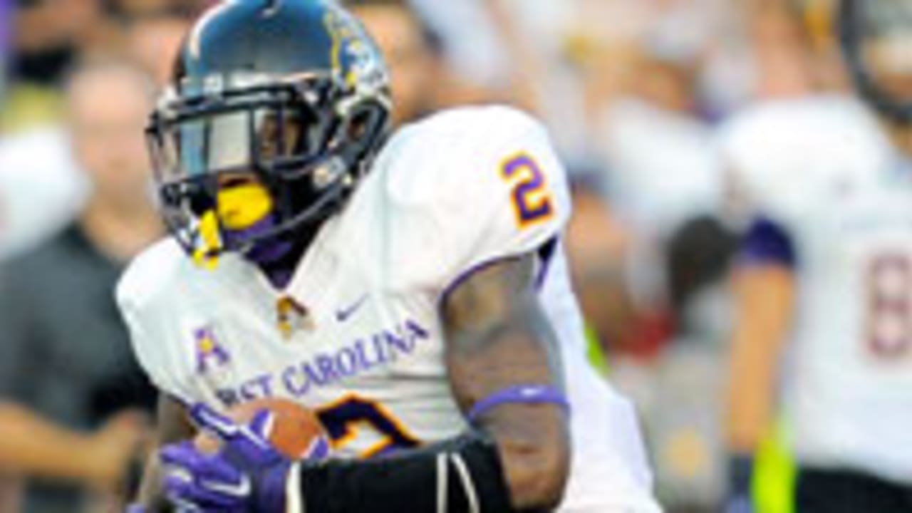 East Carolina's Justin Hardy on brink of setting FBS record