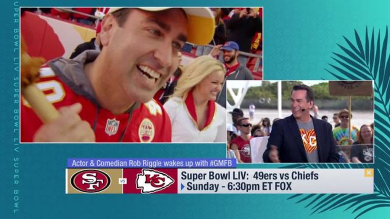 Lifelong Chiefs fan Rob Riggle shares his excitement for Super Bowl LIV