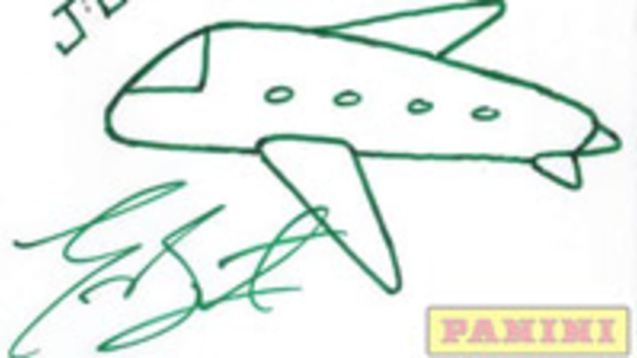 Panini America original player sketch card