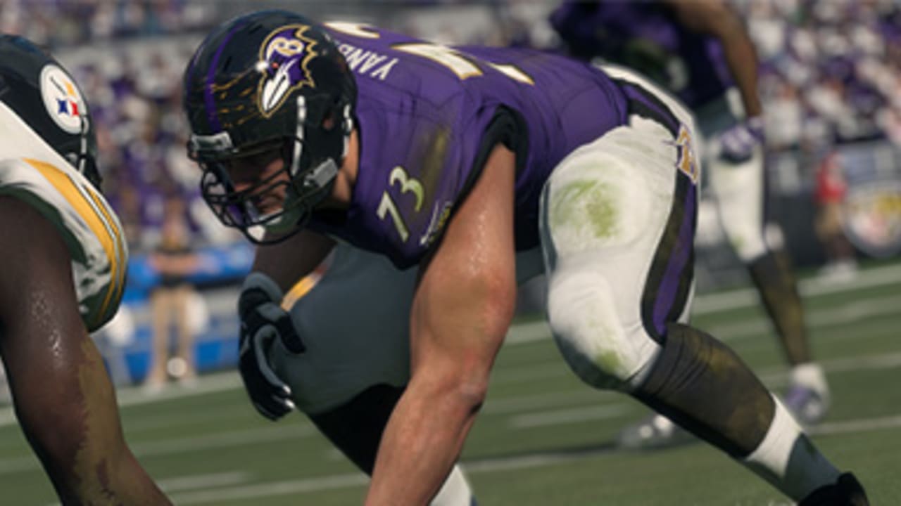 NFL Madden 18 Offensive Linemen Ratings