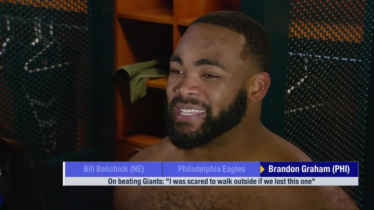 Brandon Graham: I would be 'scared' to walk outside if we lost to Giants