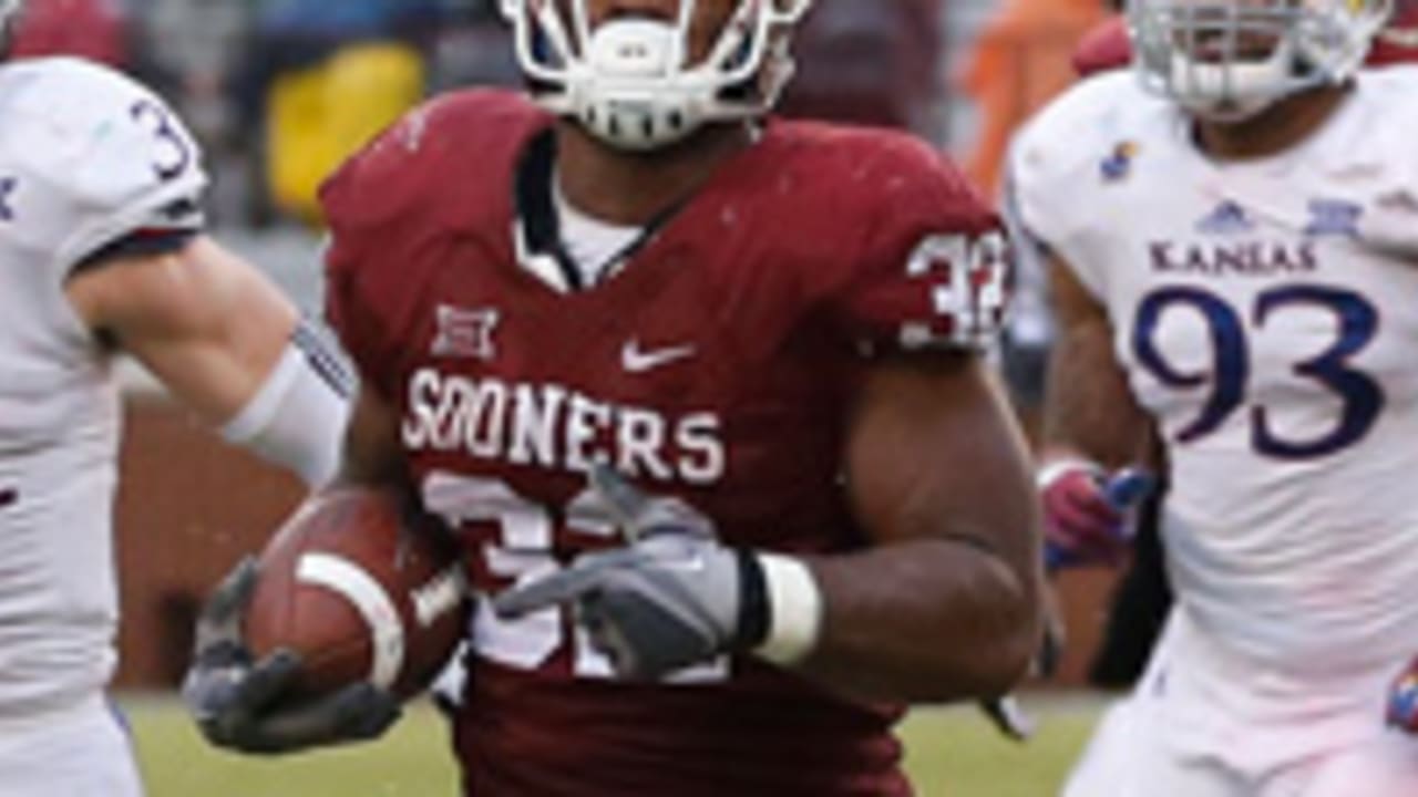 Oklahoma's Samaje Perine sets FBS single-game rushing record