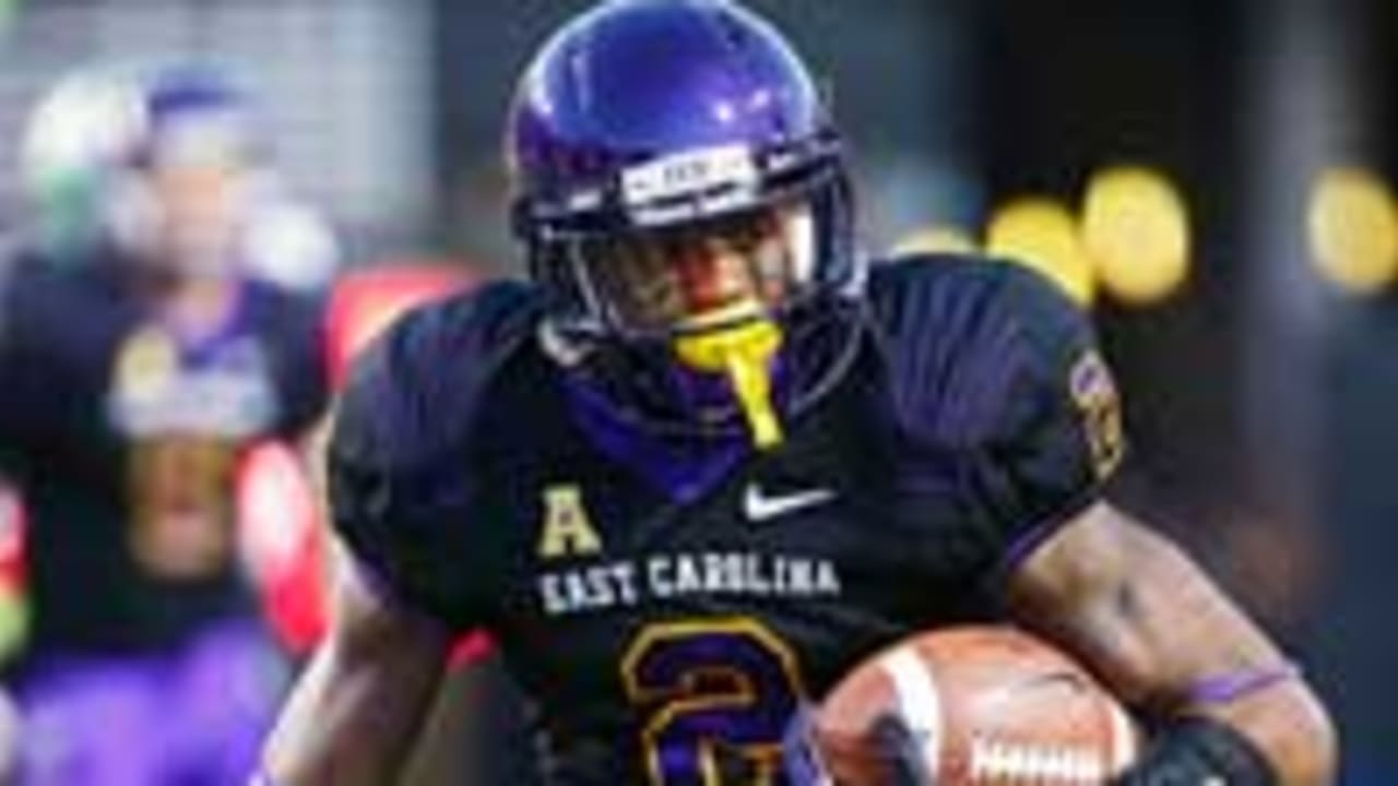 East Carolina's Justin Hardy sets FBS career receptions record