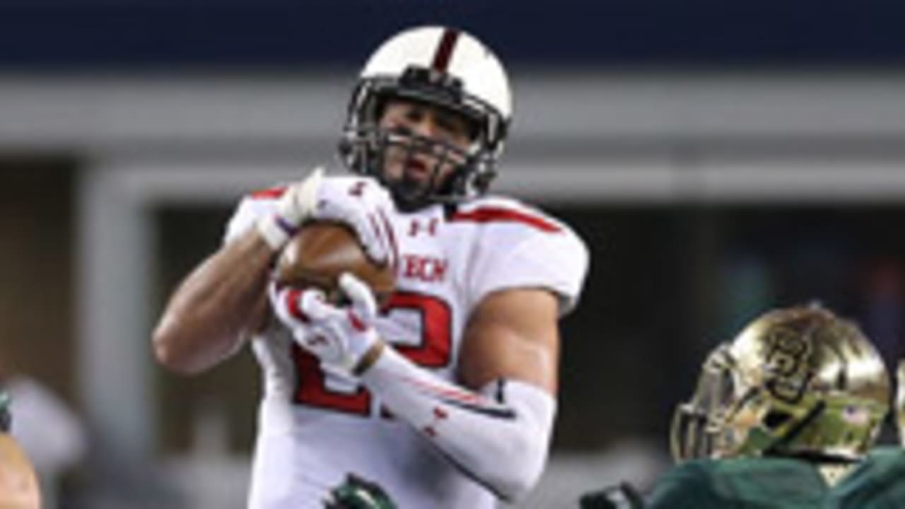 Texas Tech TE Jace Amaro says no draft decision has been made