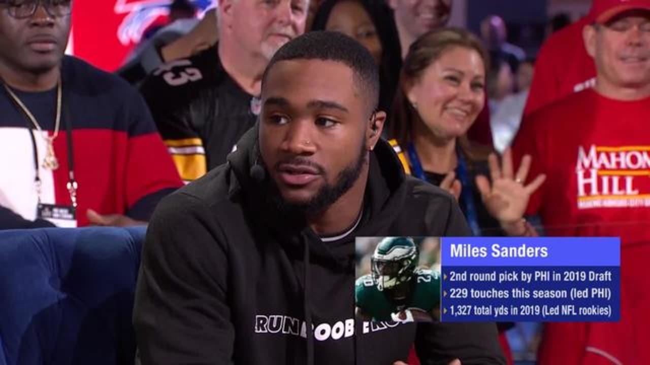 Miles Sanders explains why he should be Offensive Rookie of the Year