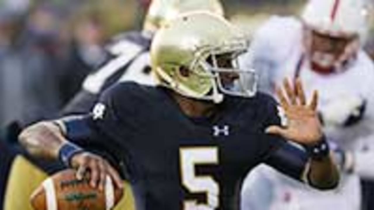 Notre Dame QB Everett Golson says he'll graduate in May