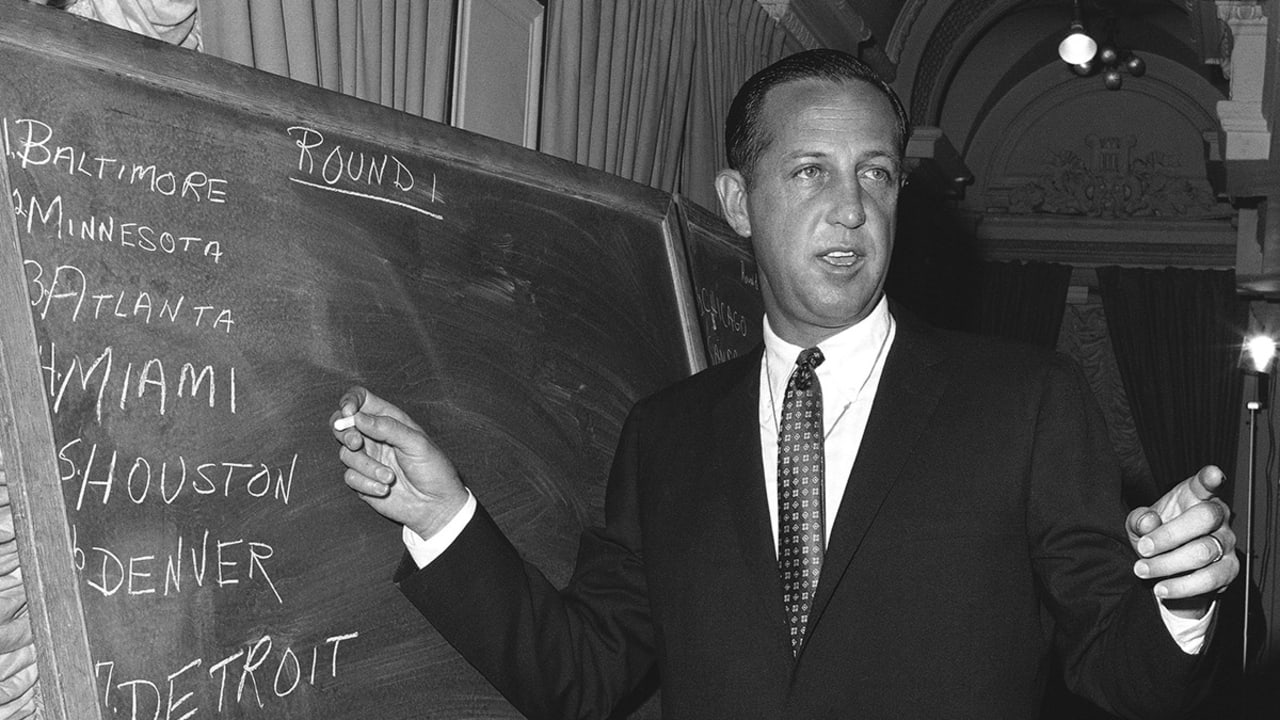 The NFL Draft through the years