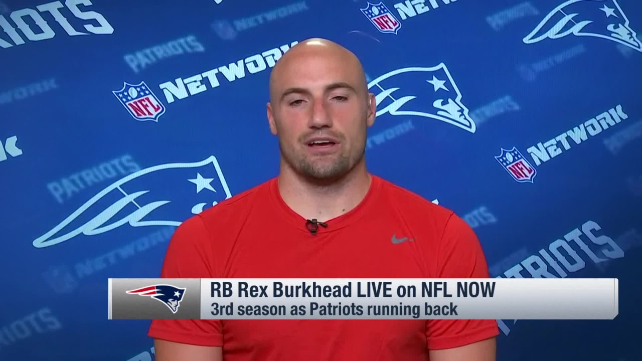 Rex Burkhead breaks down Patriots' running back rotation