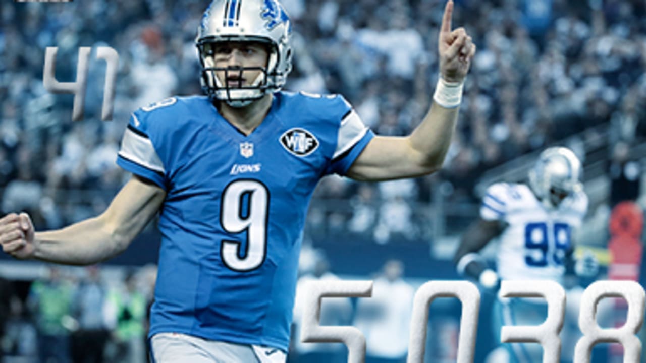 Mind-blowing stats for the Detroit Lions