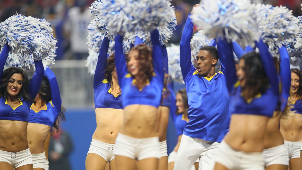 Rams Make Nfl History With Male Cheerleaders At Super Bowl Liii