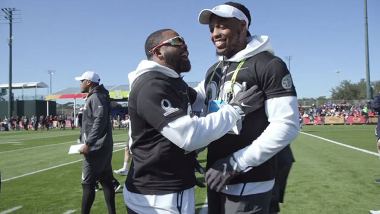 'Look at the details!' Mark Ingram is in awe of Derrick Henry's bling